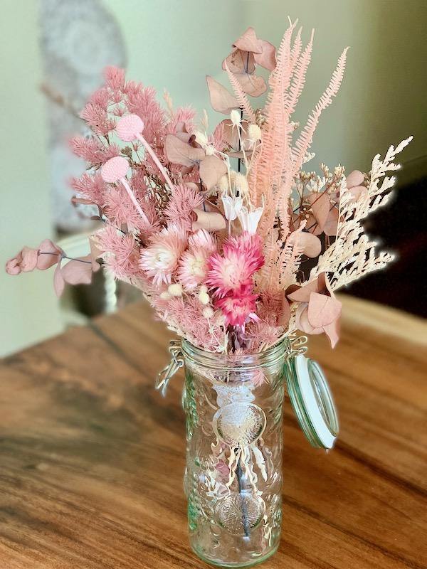 Dance of Mauve Bouquet [M] preserved dried flowers – FLEURI flowers